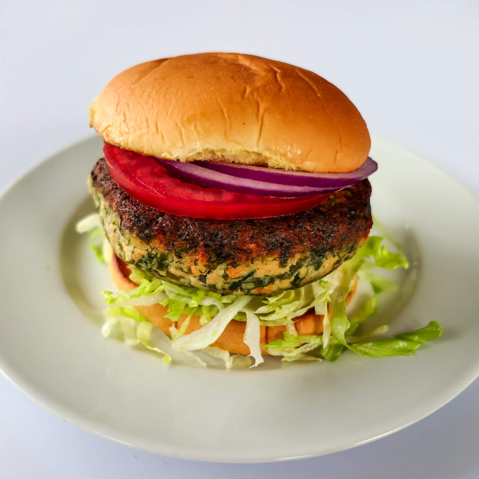 Salmon-Kelp Ocean Burger | North Coast Seafoods